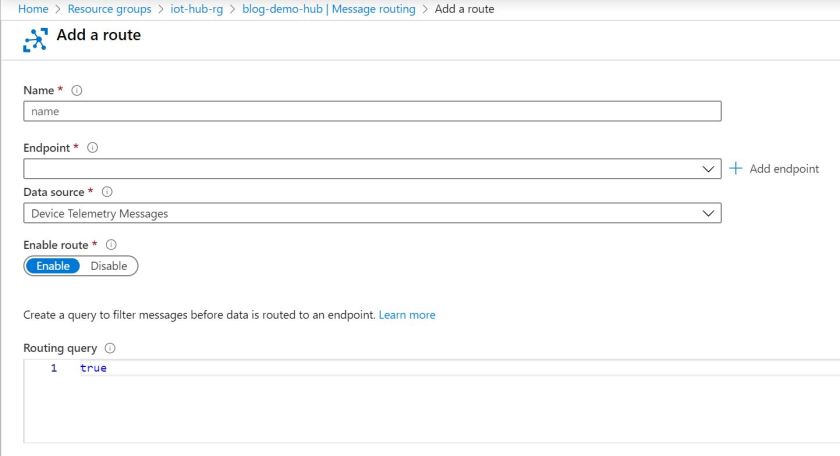 Message Routing with Azure IoT Hub – John Adali