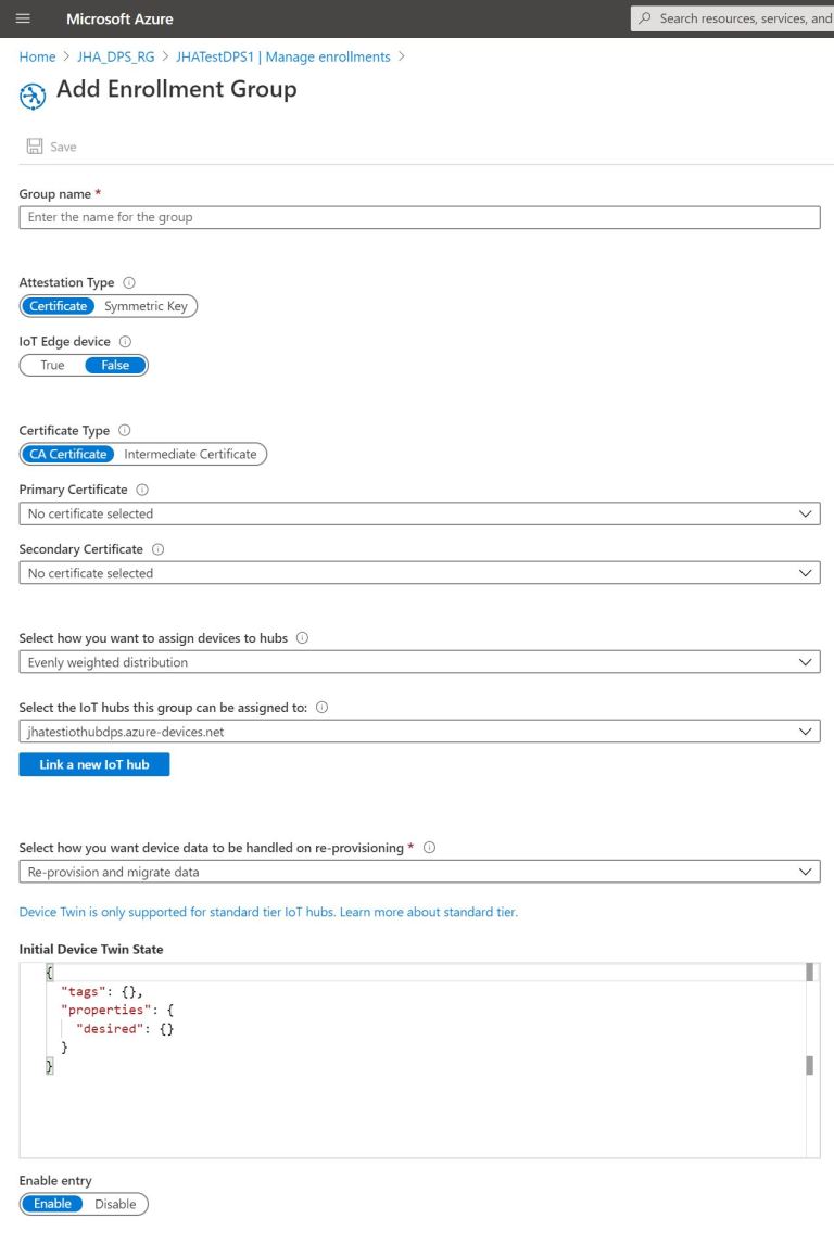 Getting Started with Azure Device Provisioning Service – John Adali