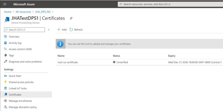 Getting Started with Azure Device Provisioning Service – John Adali
