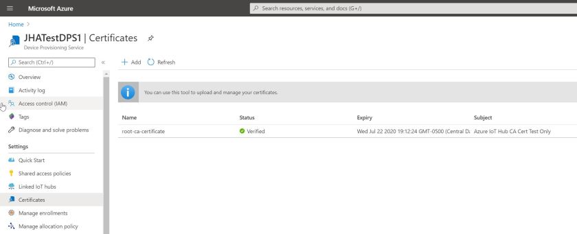 Getting Started with Azure Device Provisioning Service – John Adali